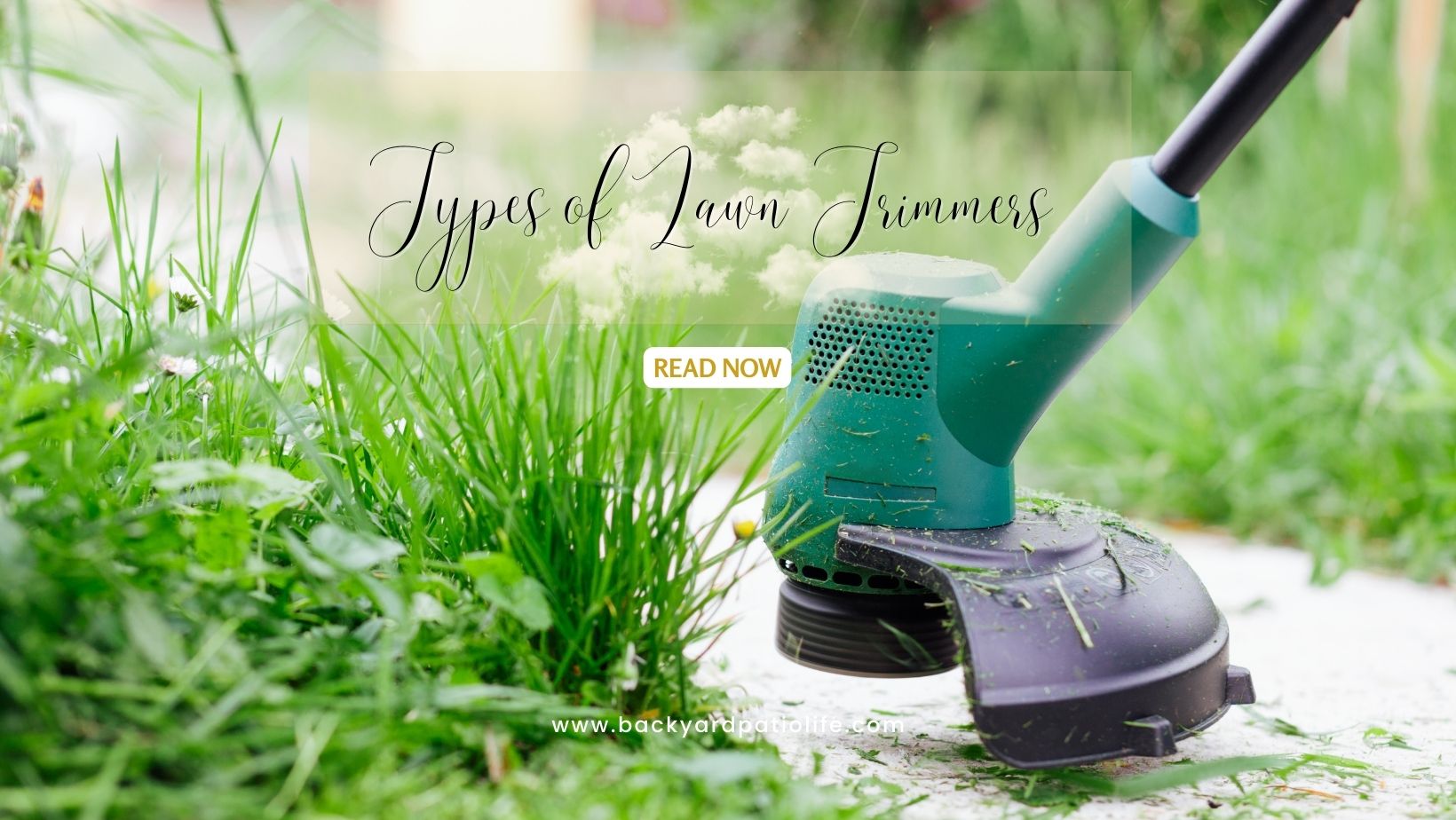 Types of Lawn Trimmers - BackyardPatioLife