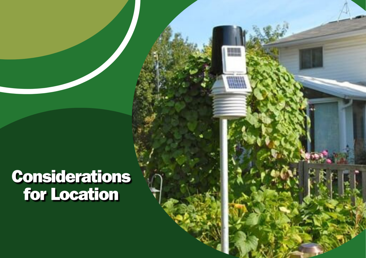 Choose the Best Location for Your Backyard Weather Station ...